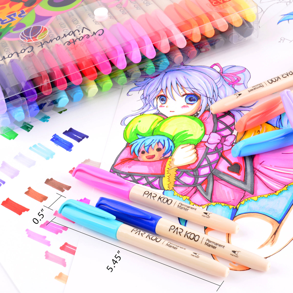 ParKoo Alcohol-Based Permanent Markers | Enjoy Your Time With Them